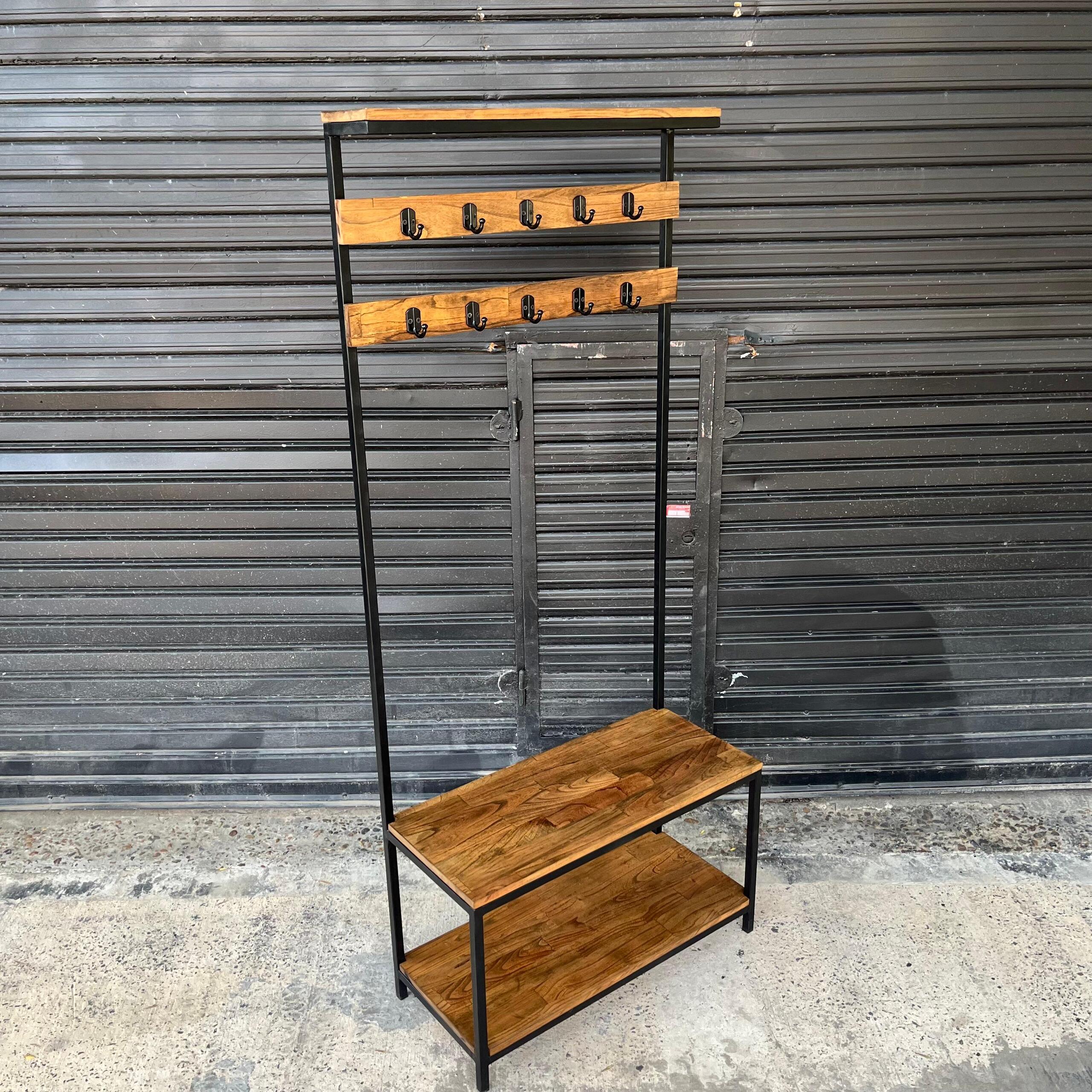 Perchero industrial II | WoodWork